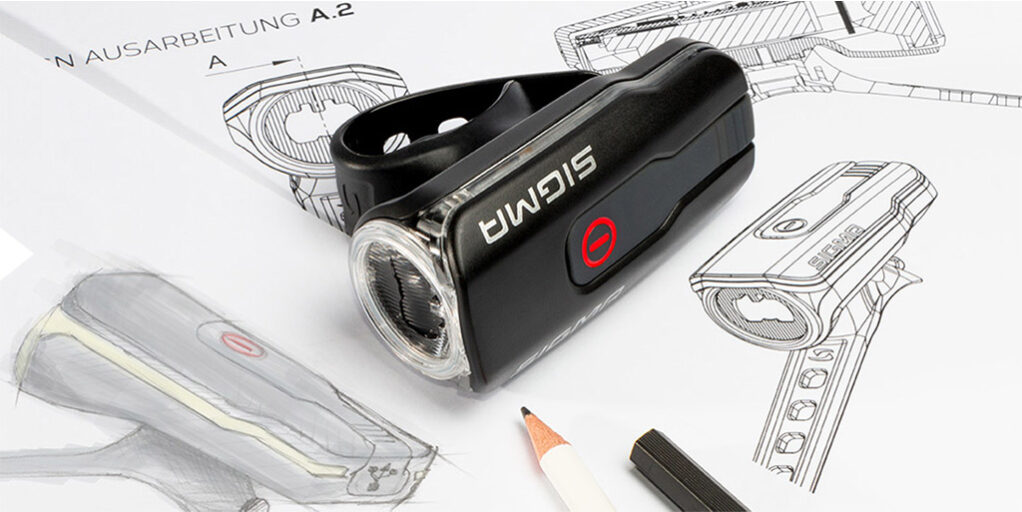 AURA 60 USB - 60 Lux Bike Light – Rechargeable - SIGMA